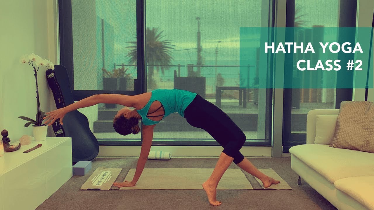 Hatha Yoga Class #2: Opening up the Body - YouTube