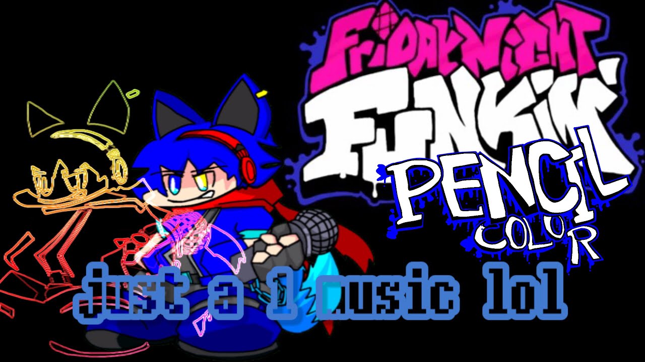 【FNF Mad】Friday night funkin vs.Pencil color ~My color(Modじゃないです) - YouTube