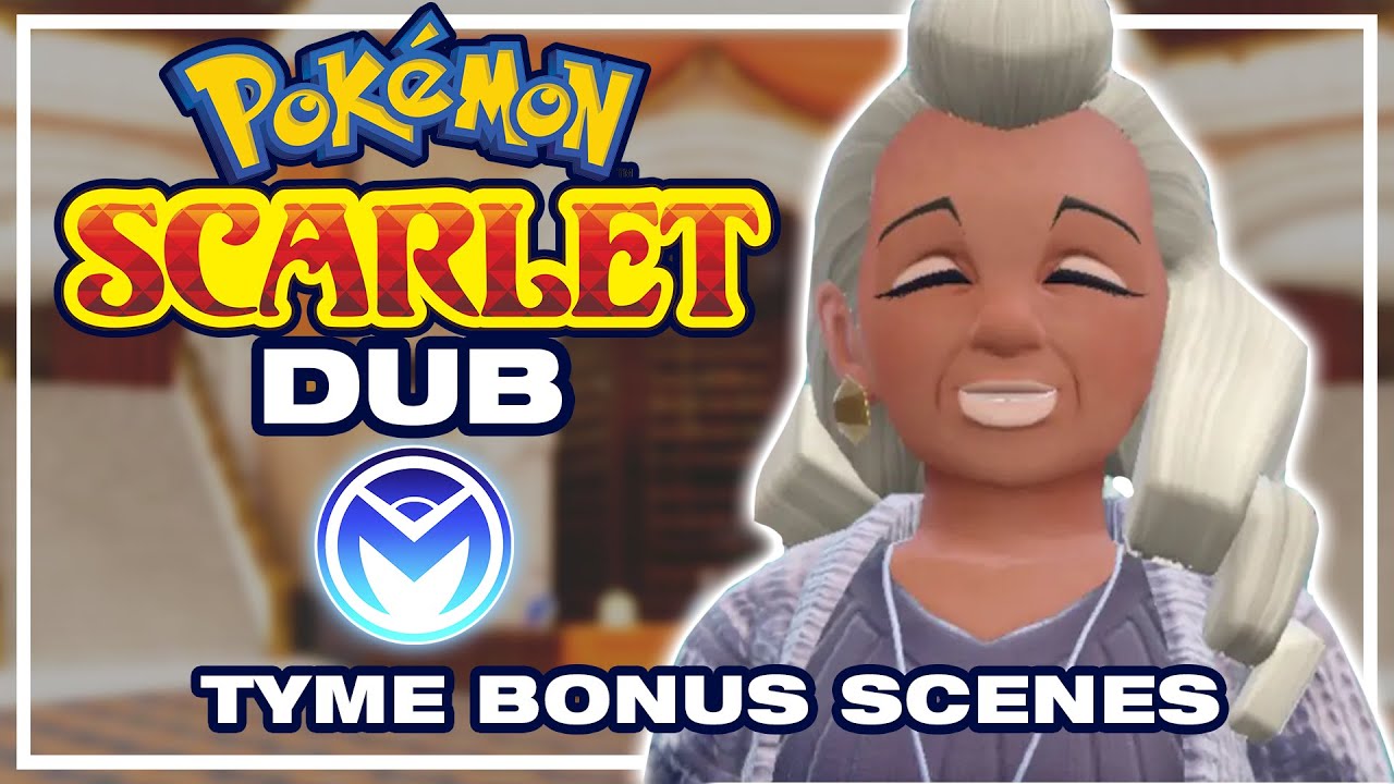 Pokemon Scarlet/Violet Voice Acted - Tyme, Bonus Scenes - YouTube