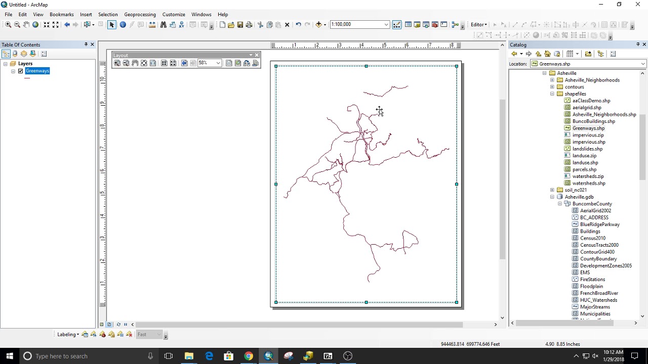 SOFTWARE DEMO: Make a Map in ArcGIS - YouTube