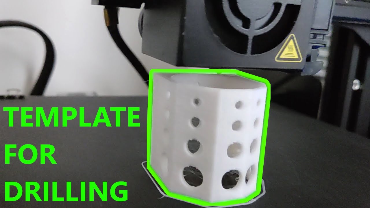 Simple Drilling Template (FREE download) - YouTube