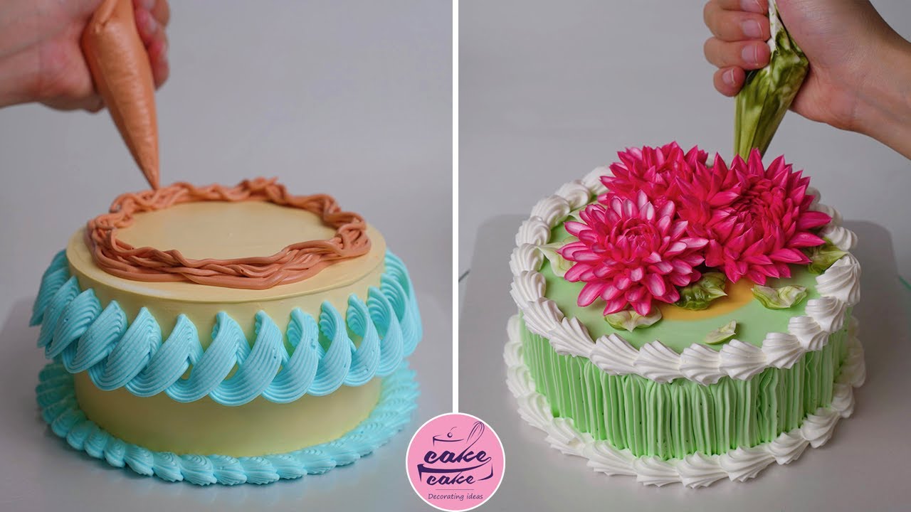 How To Make Cake Decorating Tutorials For Birthday | So Easy Cake ...