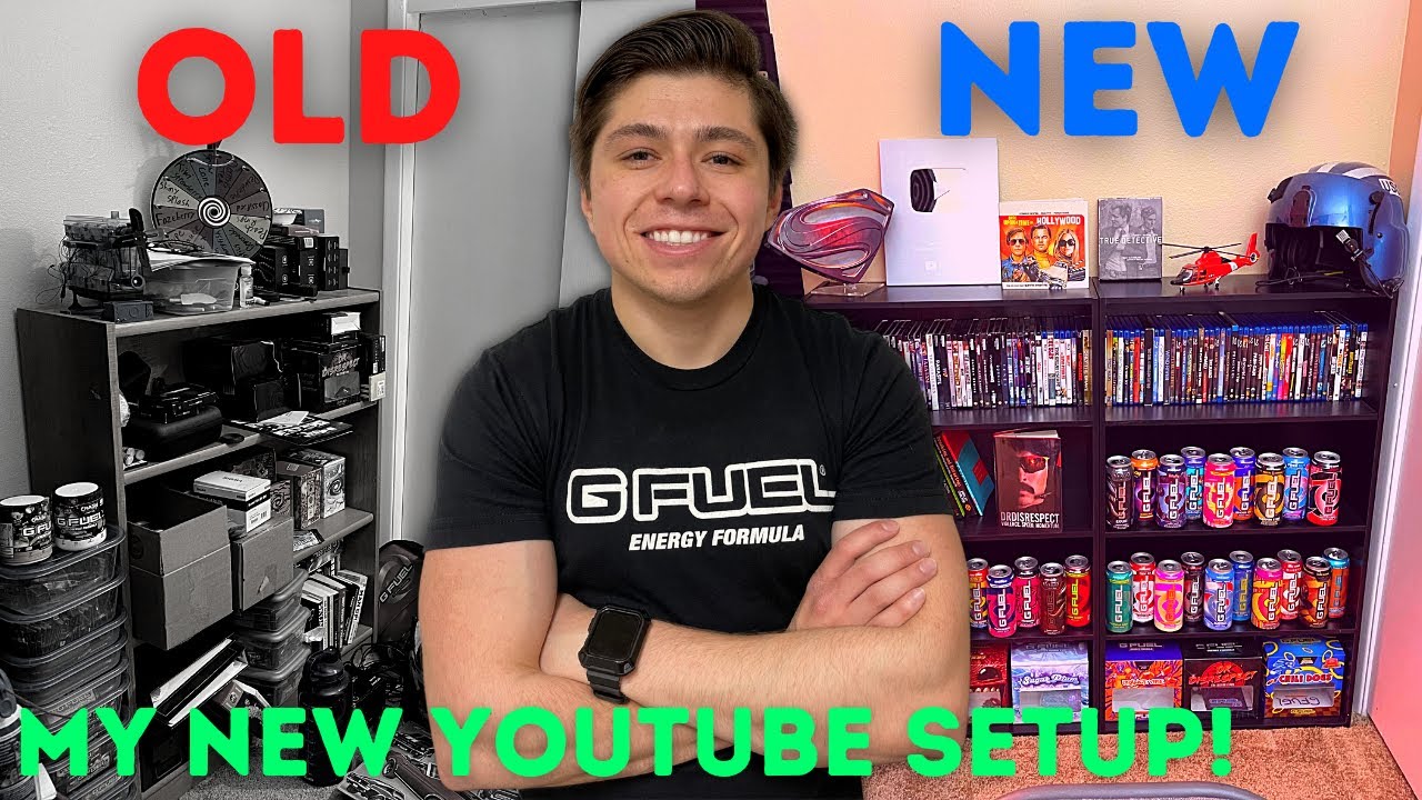 REVEALING My NEW YouTube SETUP! - YouTube