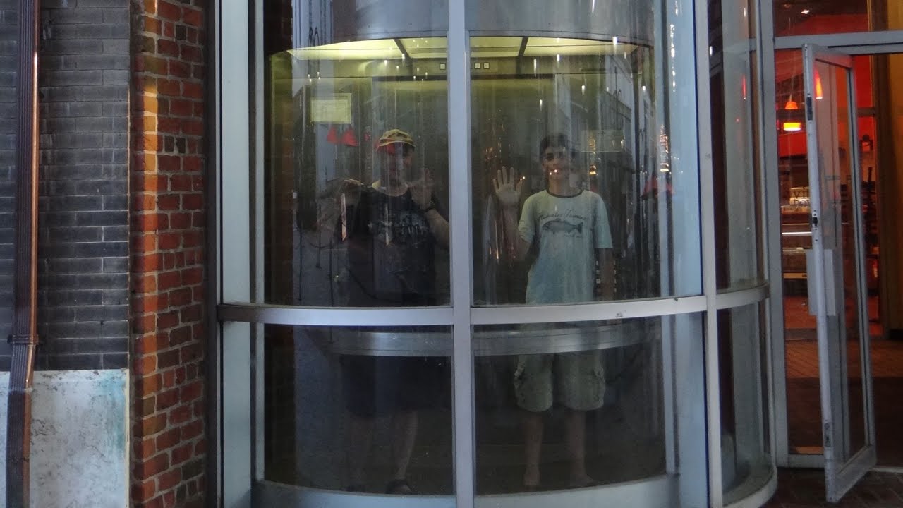 An interesting Square Button US elevator in Charlottesville... - YouTube