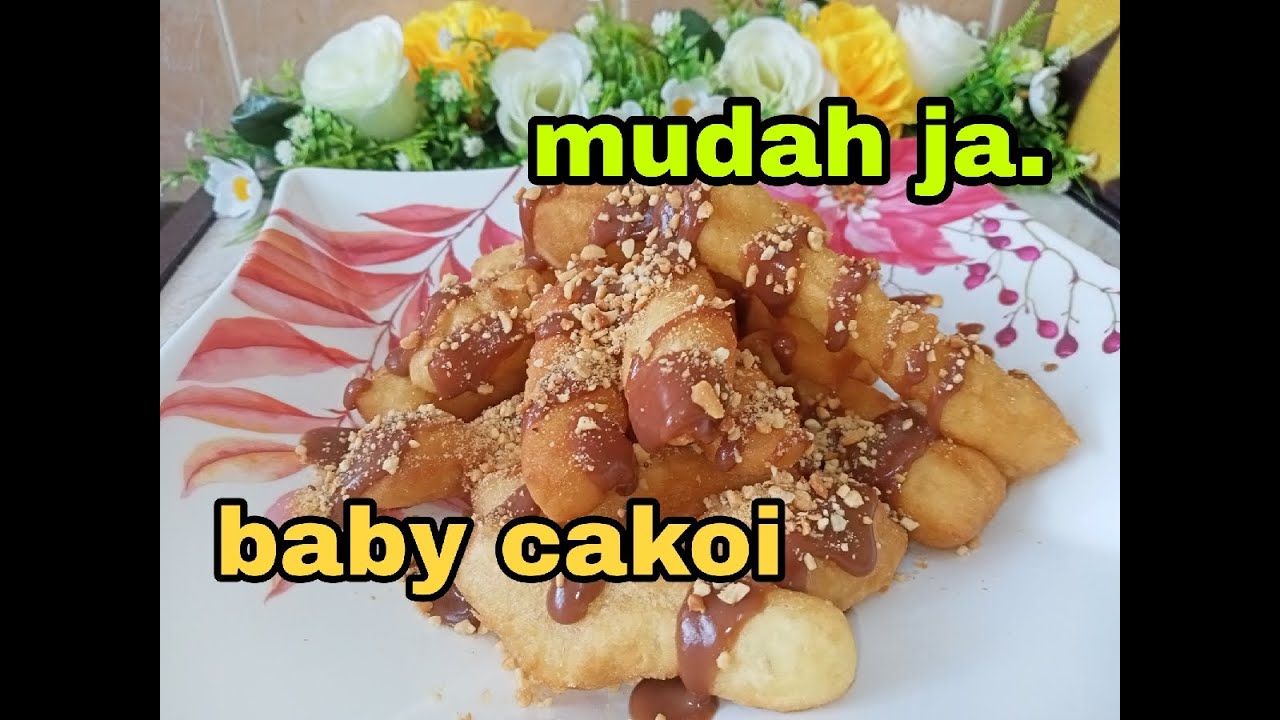 BABY CAKOI SOS COKLAT/ RESEPI CAKOI MUDAH. - YouTube