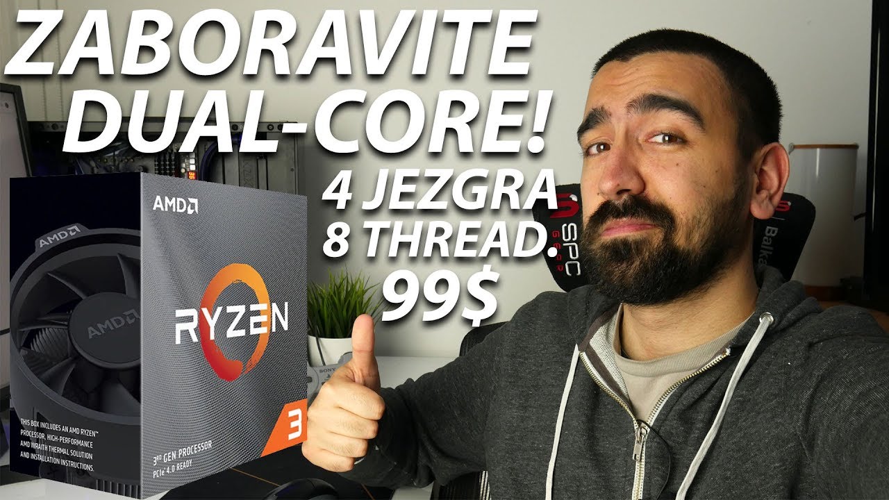NOVI JEFTINI RYZEN 3 PROCESORI - YouTube