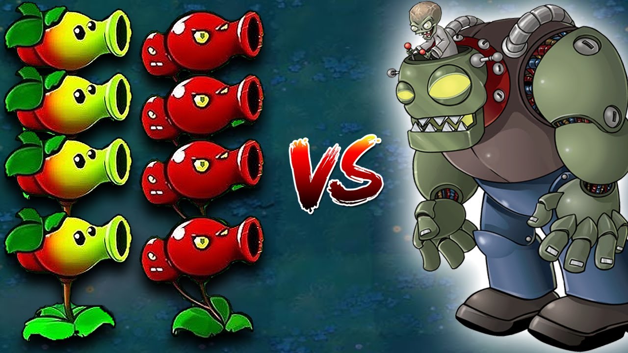 PVZ Super Hybrid Challenge - 99 Cherry Peashooter vs Dr Zomboss +EXTRA ...