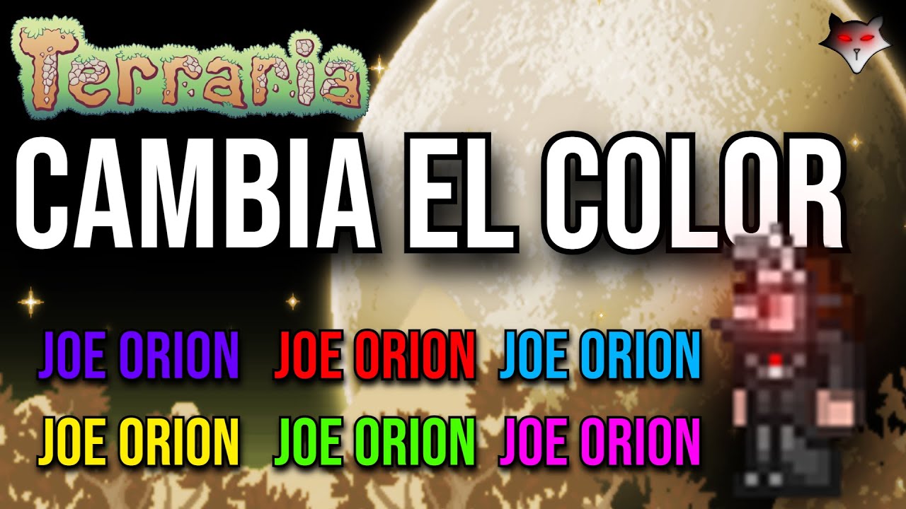 Guía de como cambiar el color del nombre de tu personaje en Terraria by ...