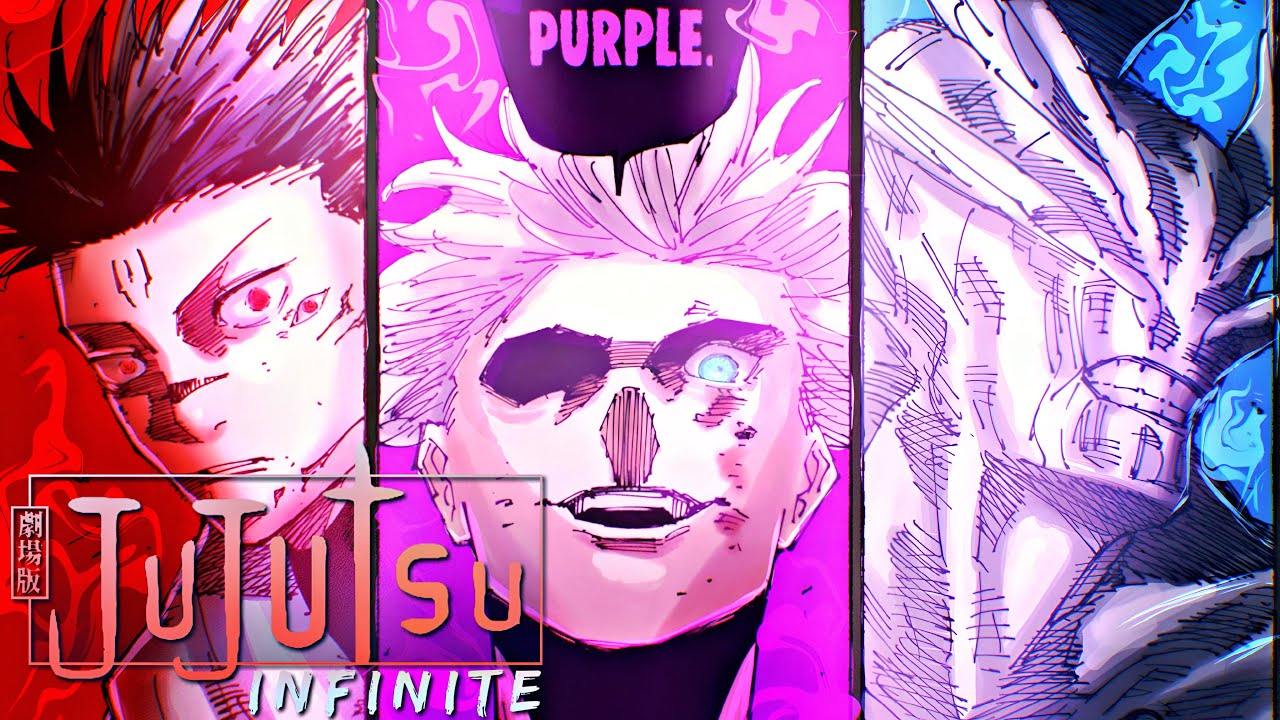 HOLLOW PURPLE NUKE + SIX EYES SHOWCASE [Jujutsu Infinite] - YouTube