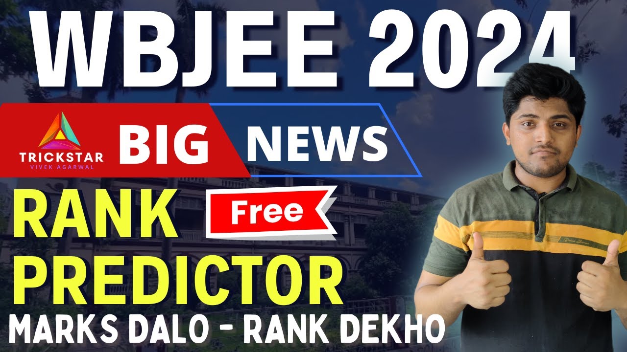 WBJEE 2025 Rank Predictor || Marks Vs Rank Vs College - YouTube