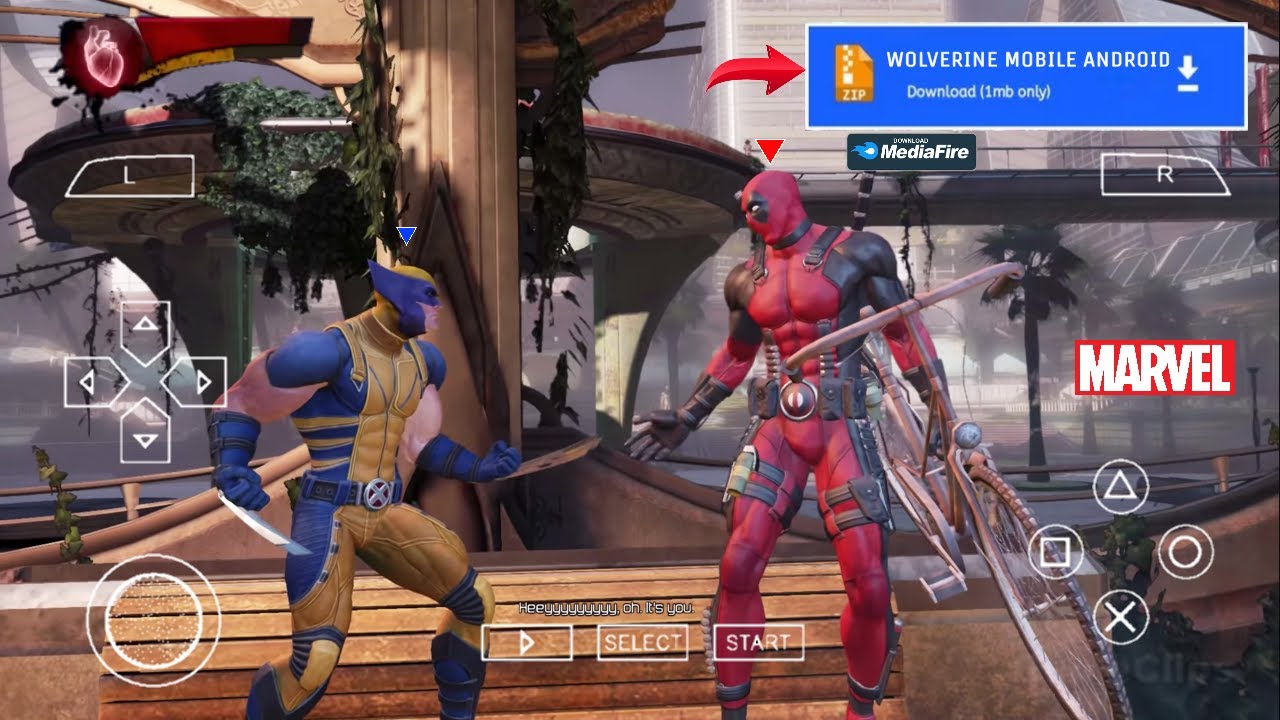 WOLVERINE MOBILE OFFLINE ANDROID PPSSPP REMASTERIZADO - YouTube