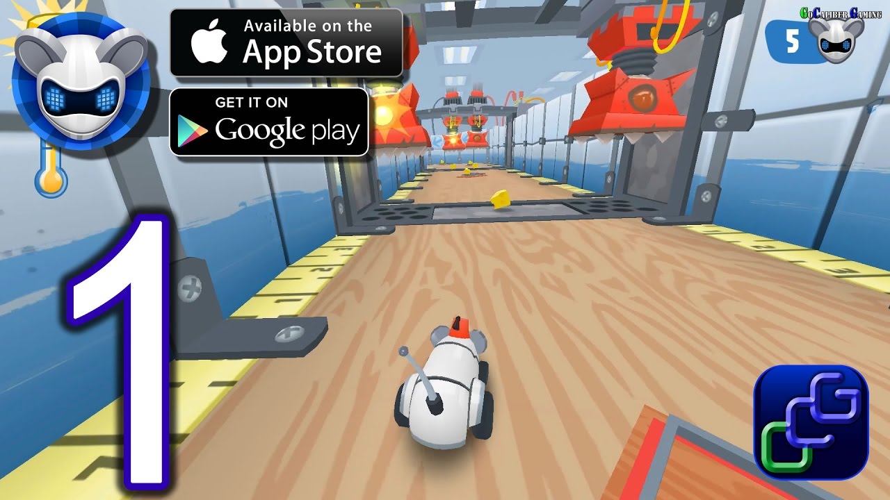 MouseBot By Vector Unit Android iOS Amazon Walkthrough - Part 1 - The ...