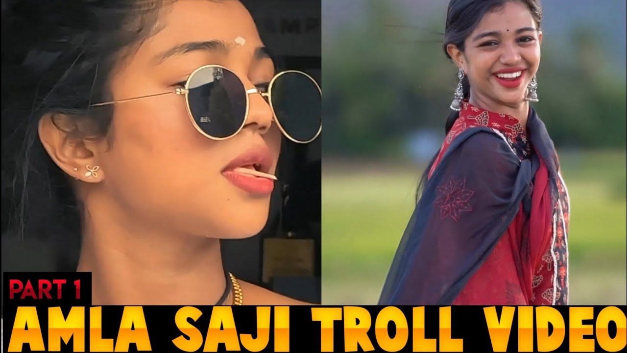 AMALA SAJI TROLL VIDEO//FUN only //Comedy videos//#AMALA SAJI # ...