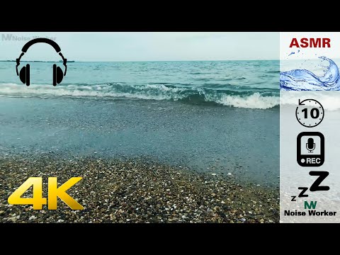 Karadeniz'in Sakin Dalgaları | Deniz Taşlarının Üzerinde Dalga Sesleri | 8K ASMR