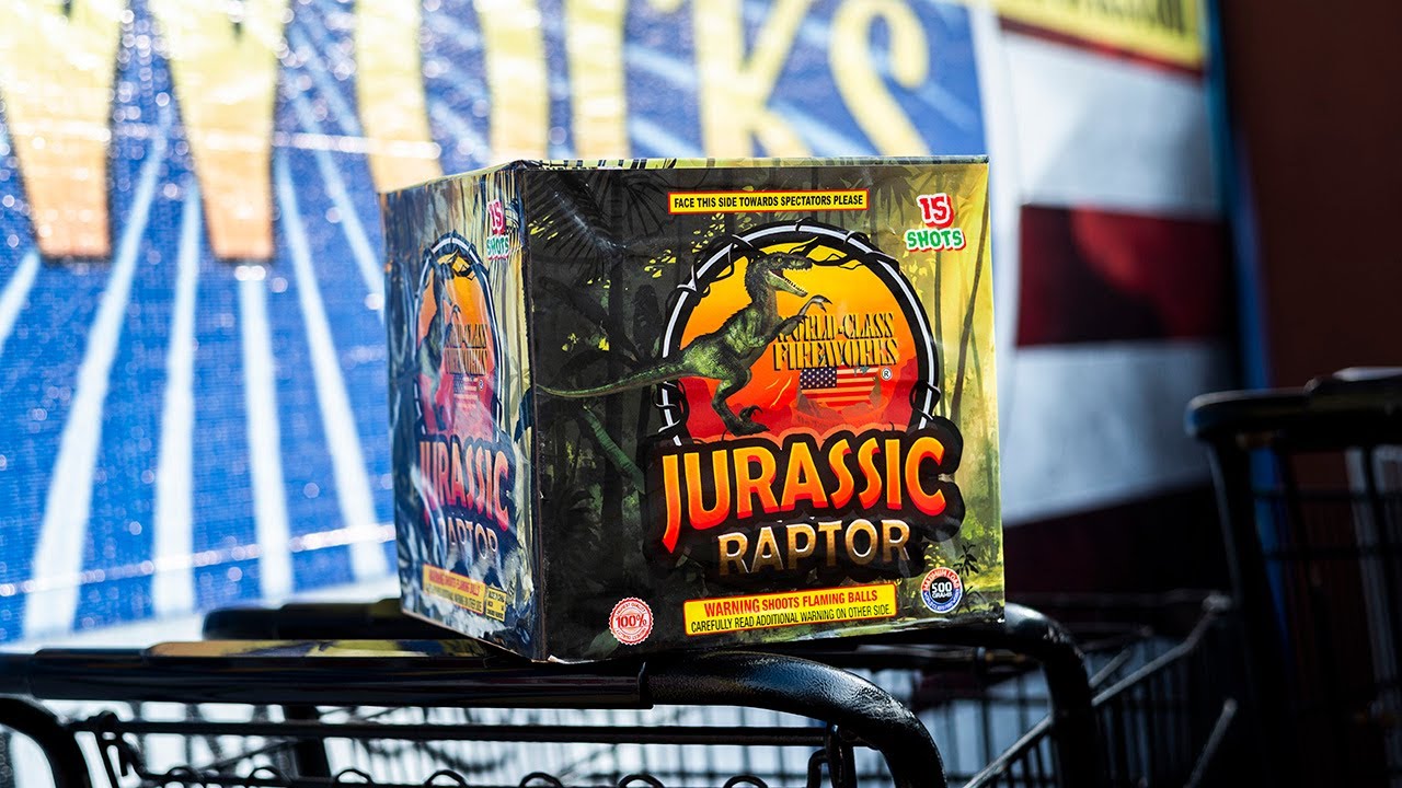 Jurassic Raptor – Casey's Fireworks - YouTube
