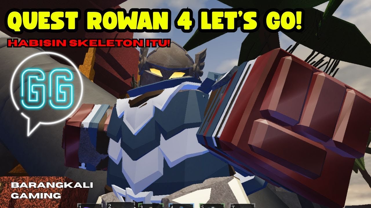 QUEST ROWAN 4 DONE - THE FORGE ROBLOX GAMEPLAY - YouTube
