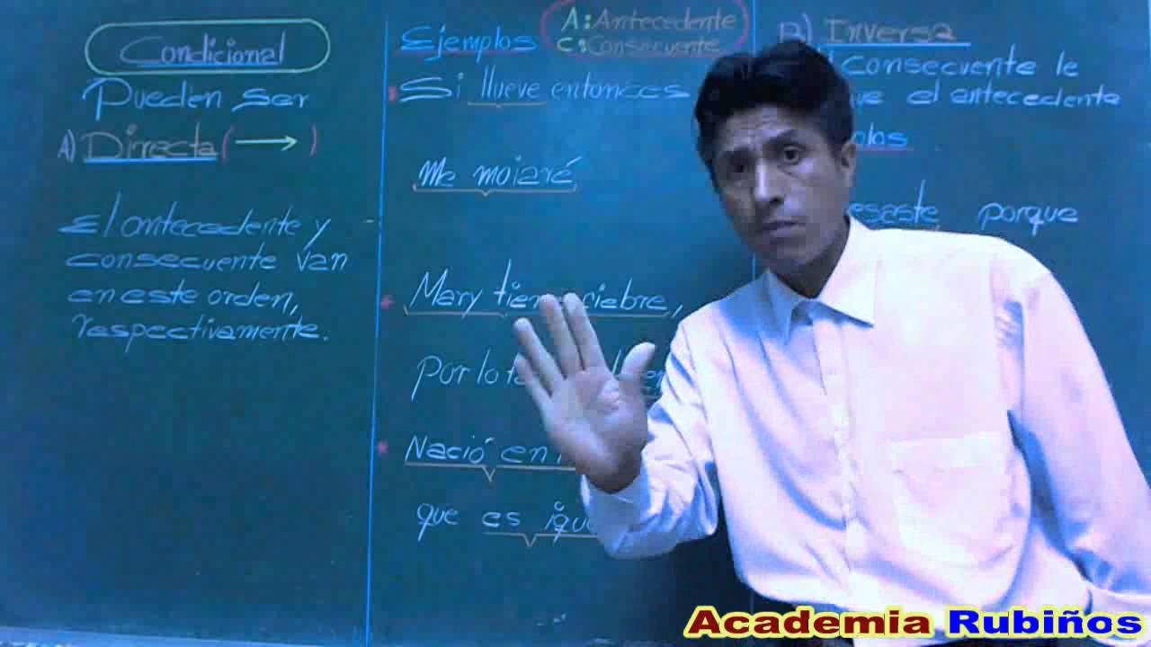 PROPOSICION CONDICIONAL DIRECTA E INVERSA Y SU TABLA DE VERDAD ...