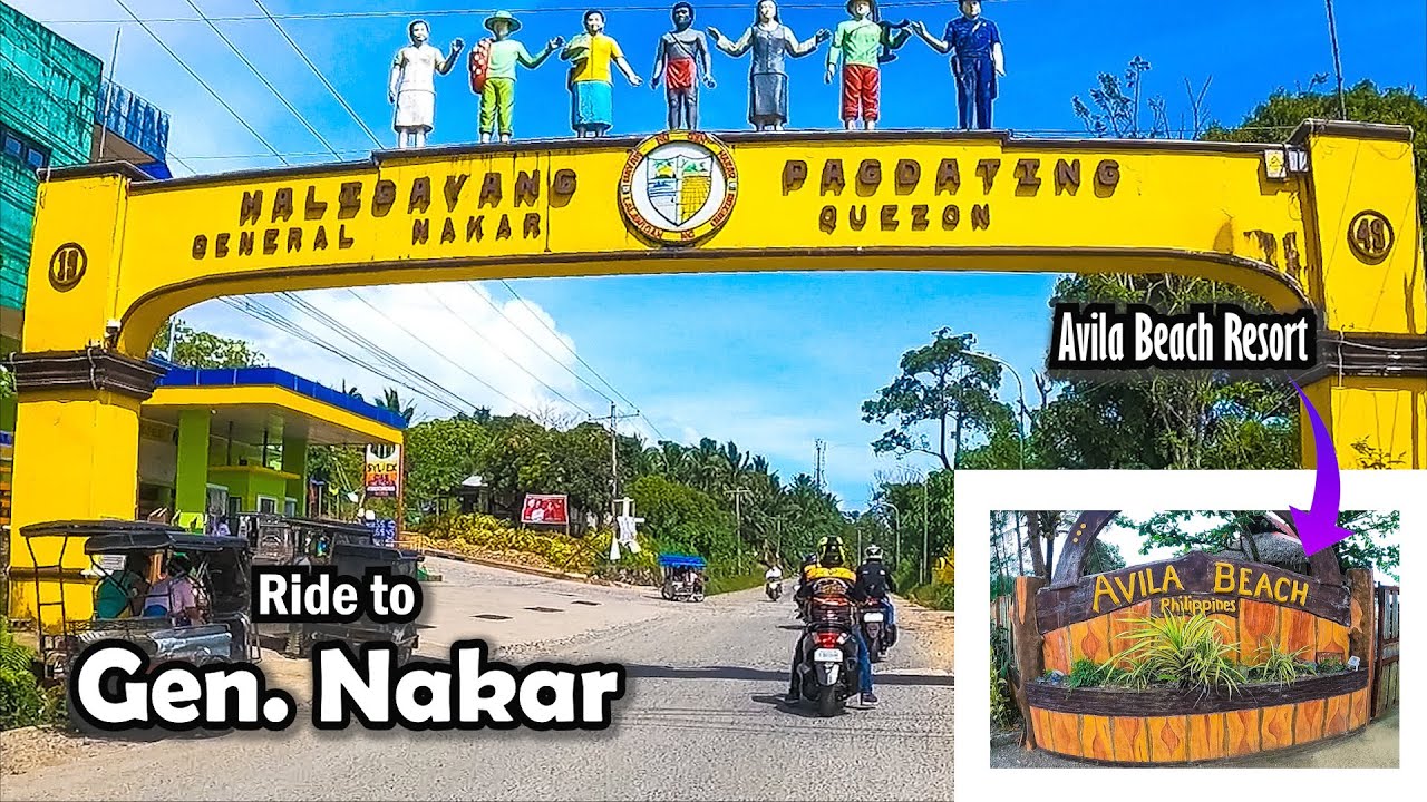 Ride to Gen. Nakar | Avila Beach Philippines Resort - YouTube
