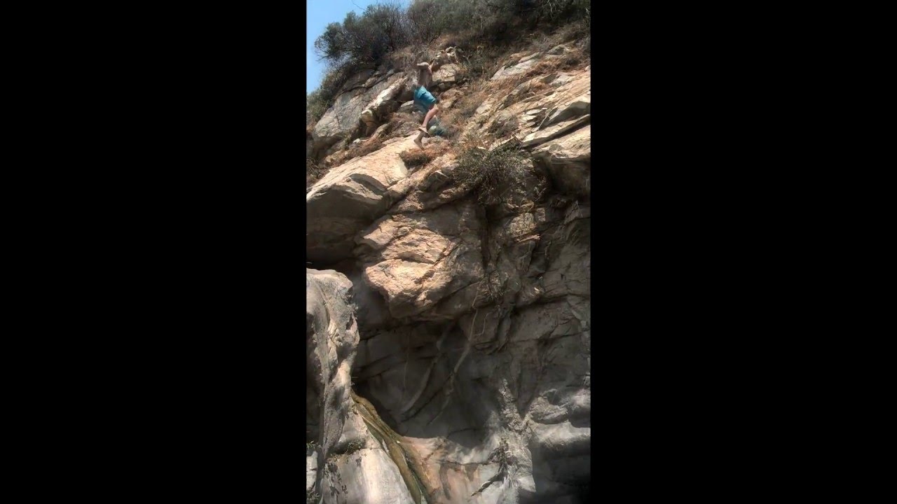 Cliff Jumping Compilation Summer 2013 Los Angeles - YouTube