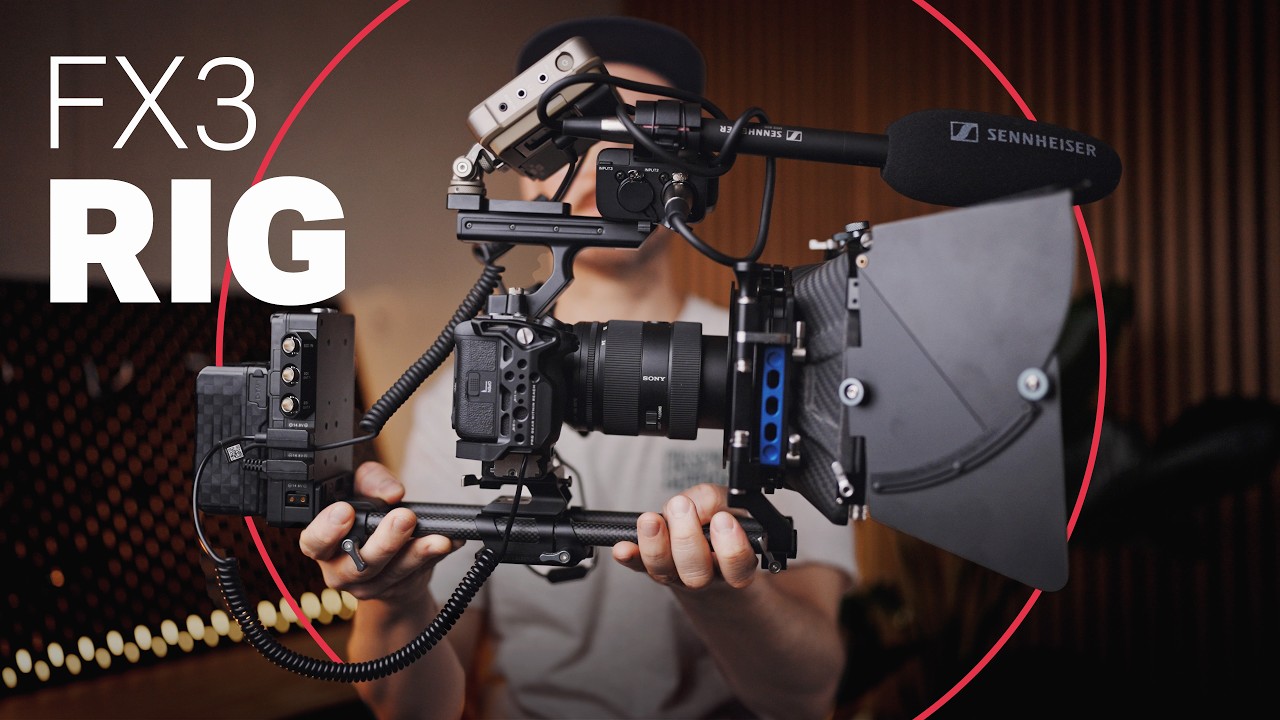 Sony FX3 Rig – Von A wie V-Mount-Akku, bis Z wie Matte-Box-Zubehör ...