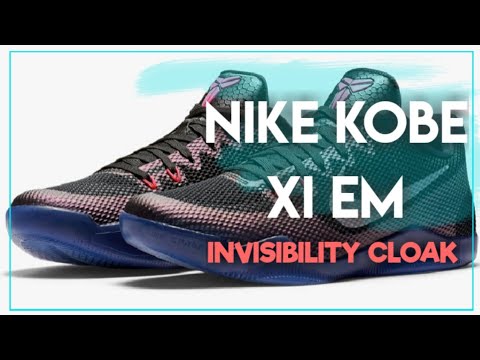 Nike Kobe 11 INVISIBILITY CLOAK protro decoding kobe codes fake vs ...
