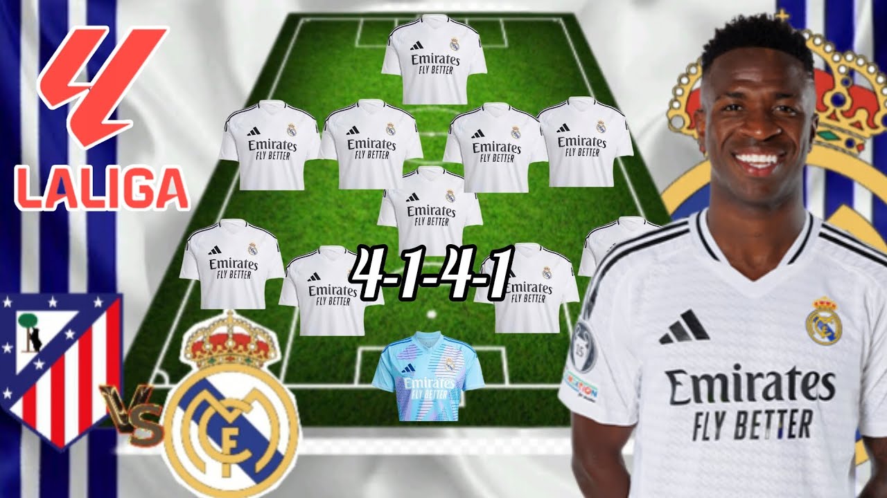 XABI ALONSO NEW LINE-UP FORMAT ATLETICO MADRID VS REAL MADRID NEW ...