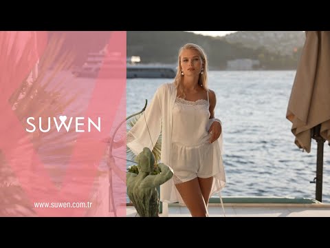 Sapphire Şortlu Takım ve Sabahlık - Ev Giyim I Suwen