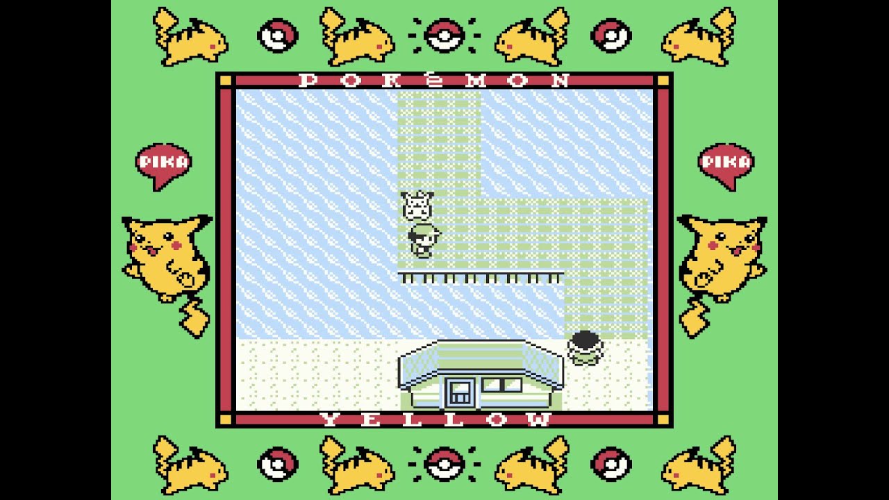 Pokemon Yellow Route 12 - YouTube