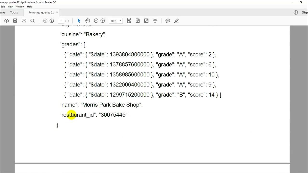 TM351 Pymongo Revision - YouTube