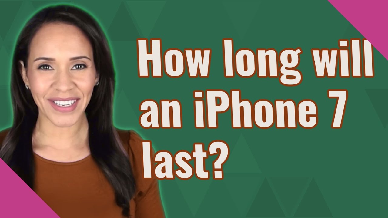 How long will an iPhone 7 last? - YouTube