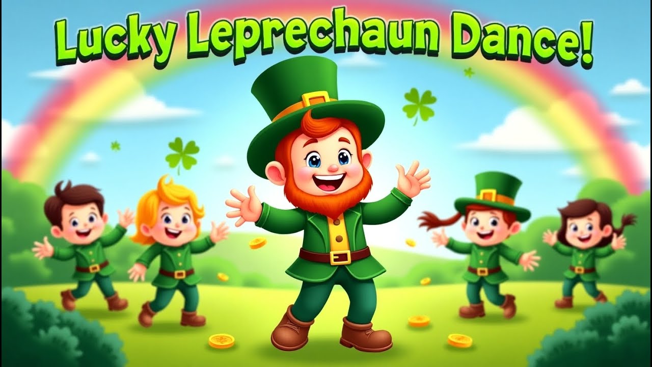 Lucky Leprechaun Dance | Fun St. Patrick’s Day Song for Kids! ☘️ ...