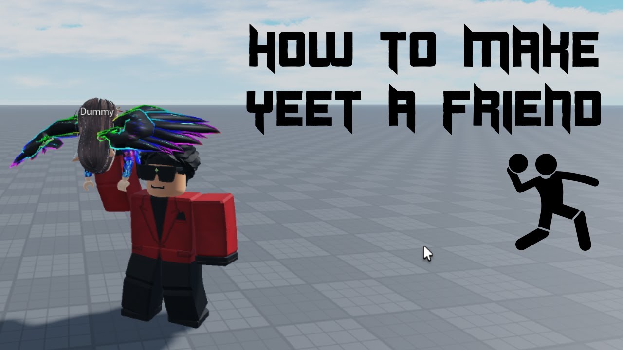 How to Make YEET A FRIEND? | Roblox Studio Tutorial - YouTube