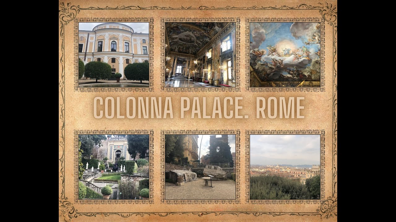 Colonna palace Rome - YouTube