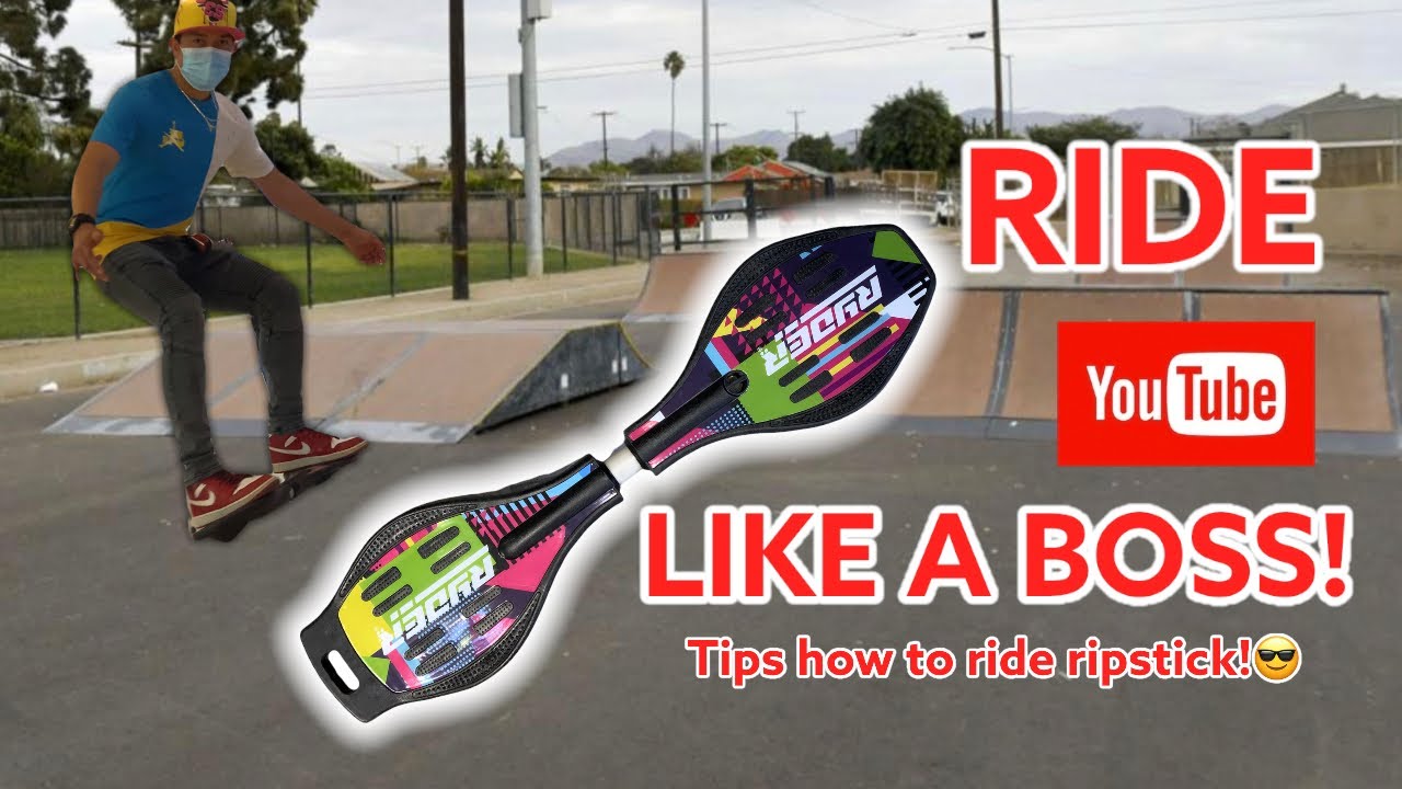 RIPSTICK! TIPS HOW TO RIDE! - YouTube