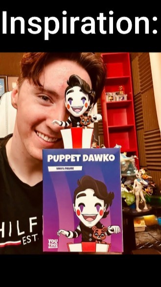 Drawing @Dawko as The Puppet From FNAF #art #drawing #digitalart #fnaf ...