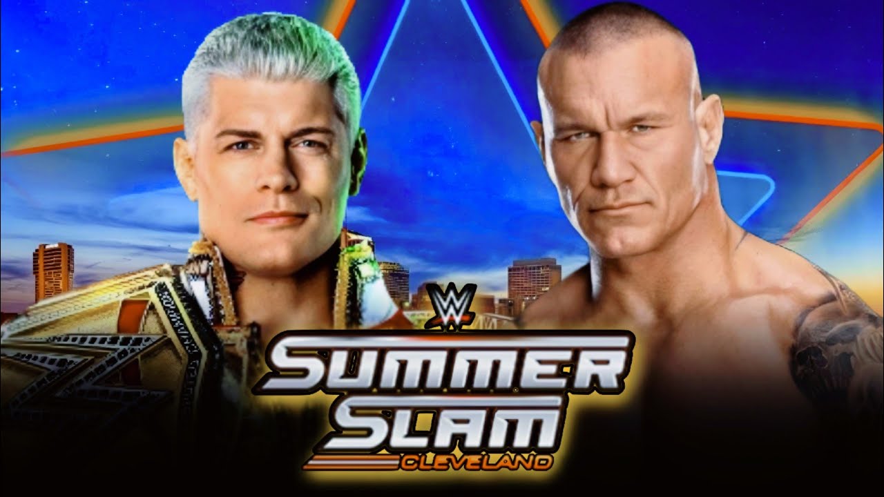 Cody Rhodes vs Randy Orton Undisputed WWE Championship Full Match WWE ...