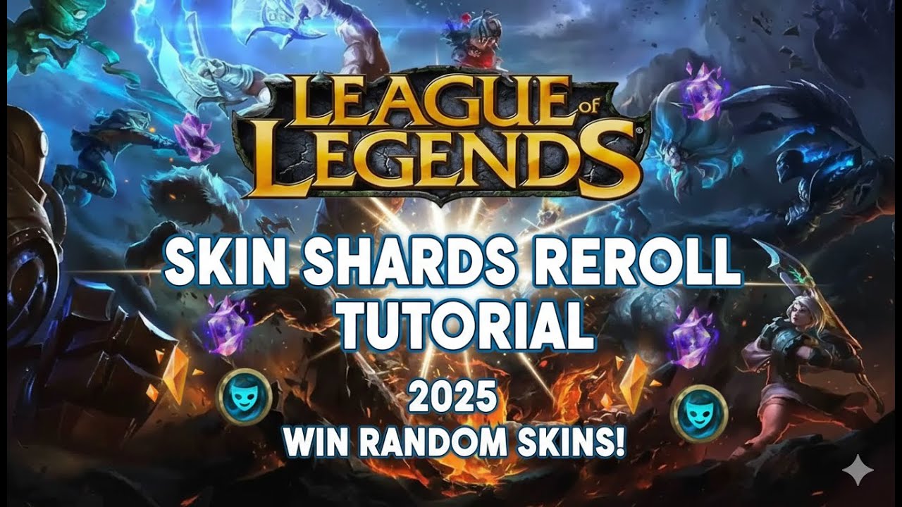 How to Reroll Skin Shards in LoL 2025 – Get Legendary & Mythic Skins ...