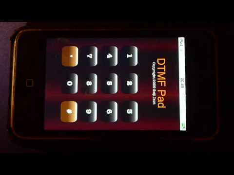 DTMF pad for EchoLink - YouTube