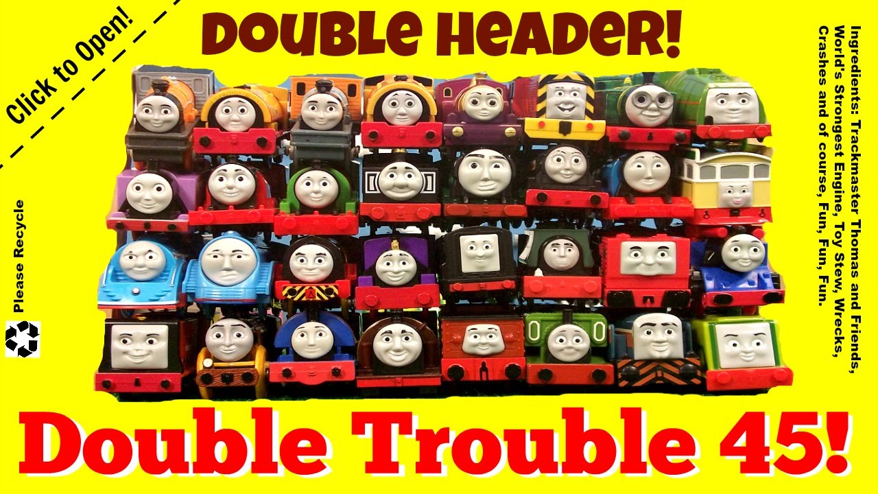World's Strongest Engine Double Trouble 45! Double Header! Thomas and ...
