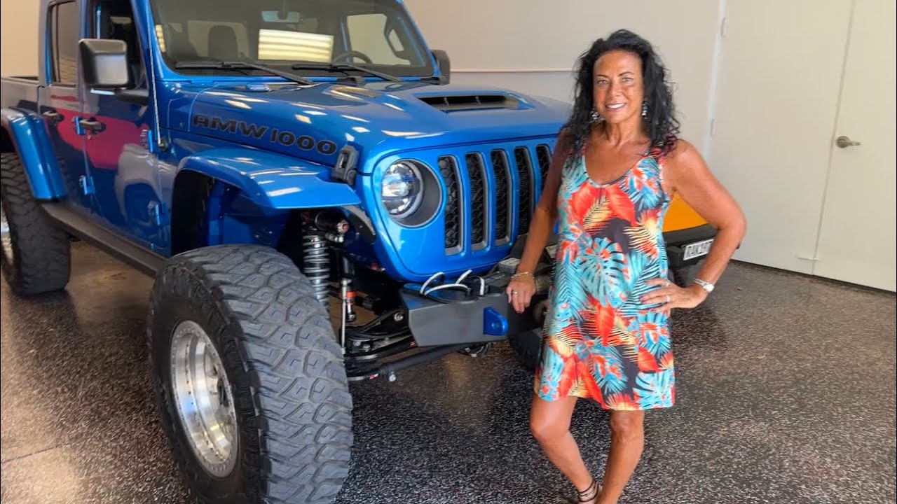 Hellephant-Powered 2021 Jeep Gladiator Rubicon AMW 1000 | Cold Start ...