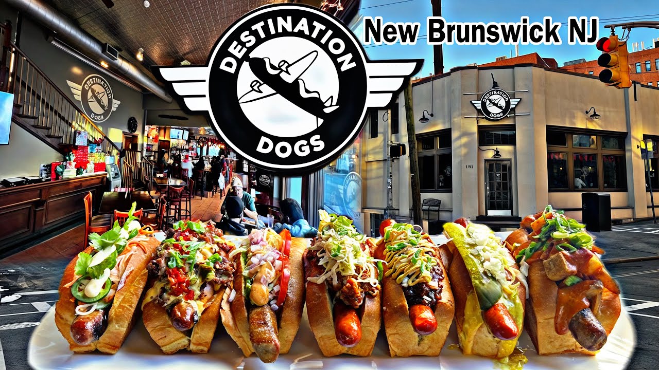 NJ Hotdog Adventure W/ Travel-Themed Tastes From Destination Dogs - YouTube