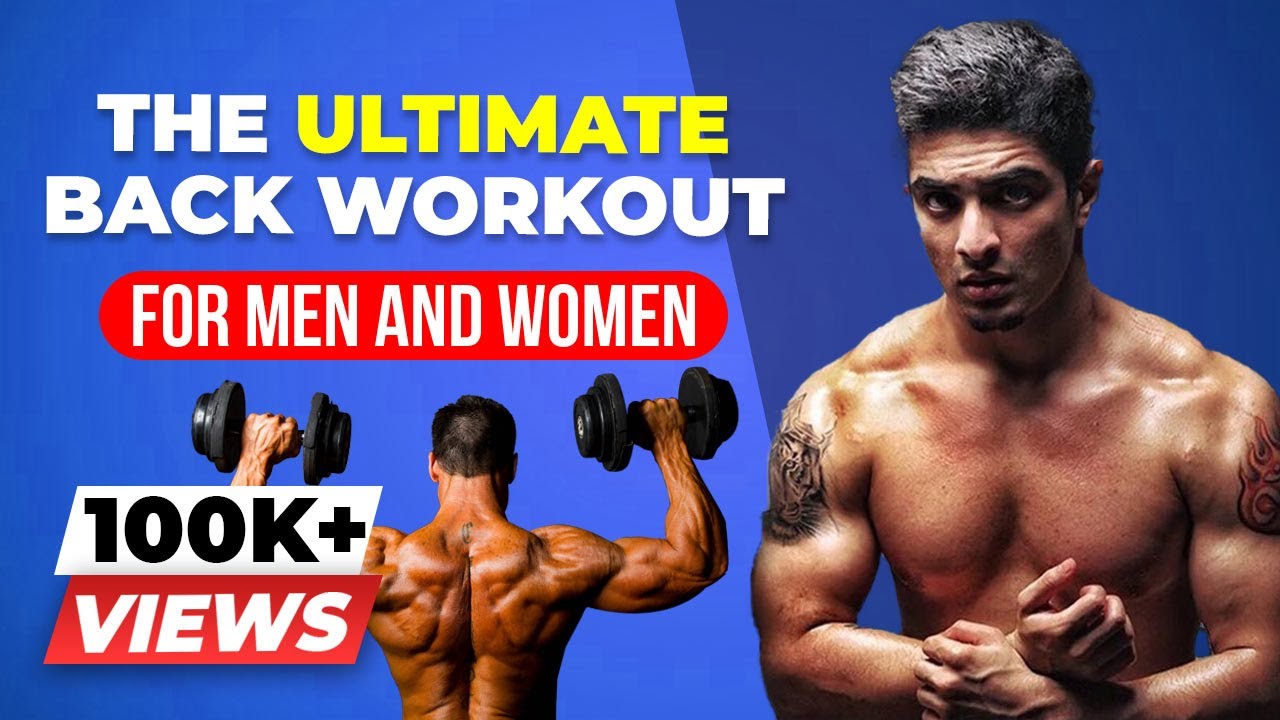 BACK WORKOUT For MEN & WOMEN – Home Workout Series | Exercise FORM ...