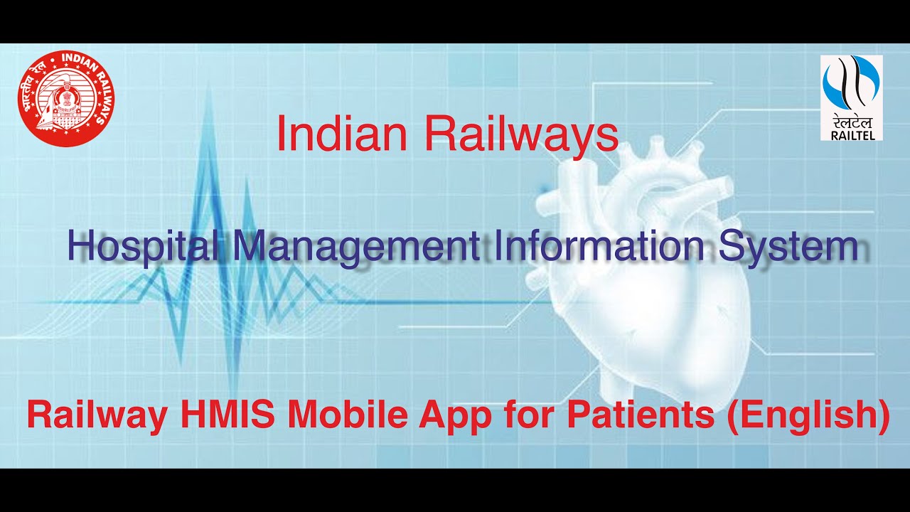 Railway HMIS Mobile App for Patients (English) - YouTube