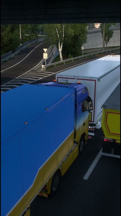 Аварии на ДД Euro Truck Simulator 2 Shorts Ets2 етс2 етс етс 2