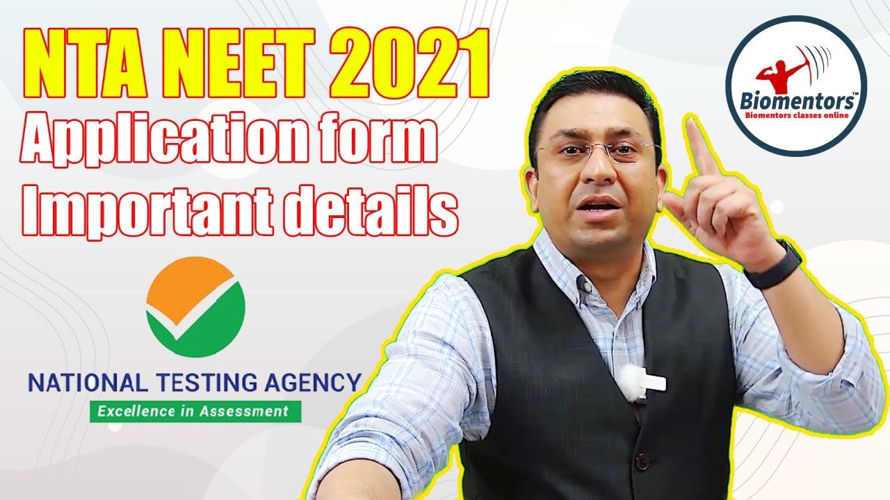 NTA NEET 2021 - Application Form Queries I Important things to keep in ...