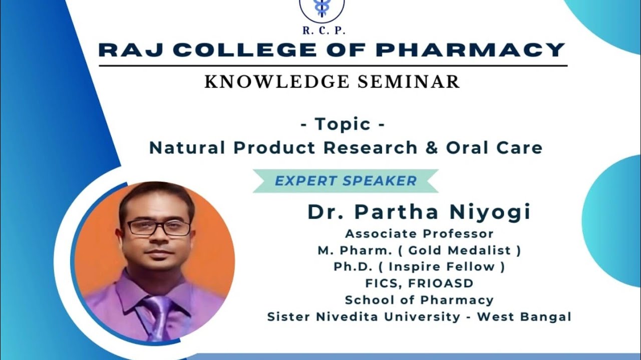 Seminar on Nursing & Pharmacy topic by Dr Partha Niyogi & Munmun Mondal ...
