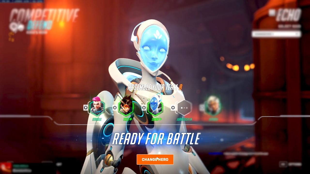 S9MM RANK 65 ECHO GAMEPLAY - OVERWATCH 2 TOP 500 SEASON 5 - YouTube