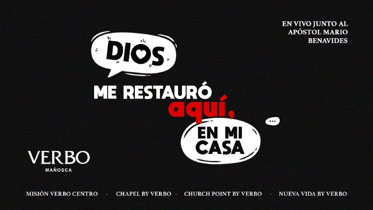 Dios me restauro aquí, en mi casa - Apóstol Mario Benavides - YouTube