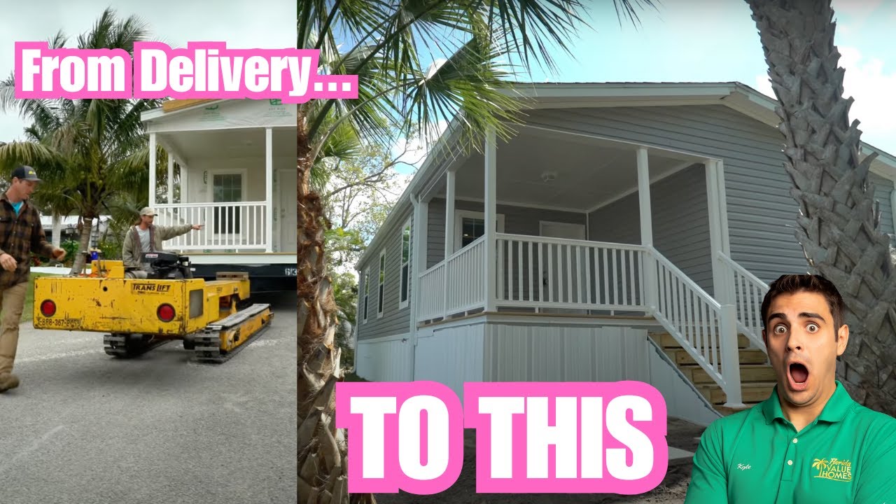 Mobile Home Delivery + Installation | Stuart, FL | Florida Value Homes ...