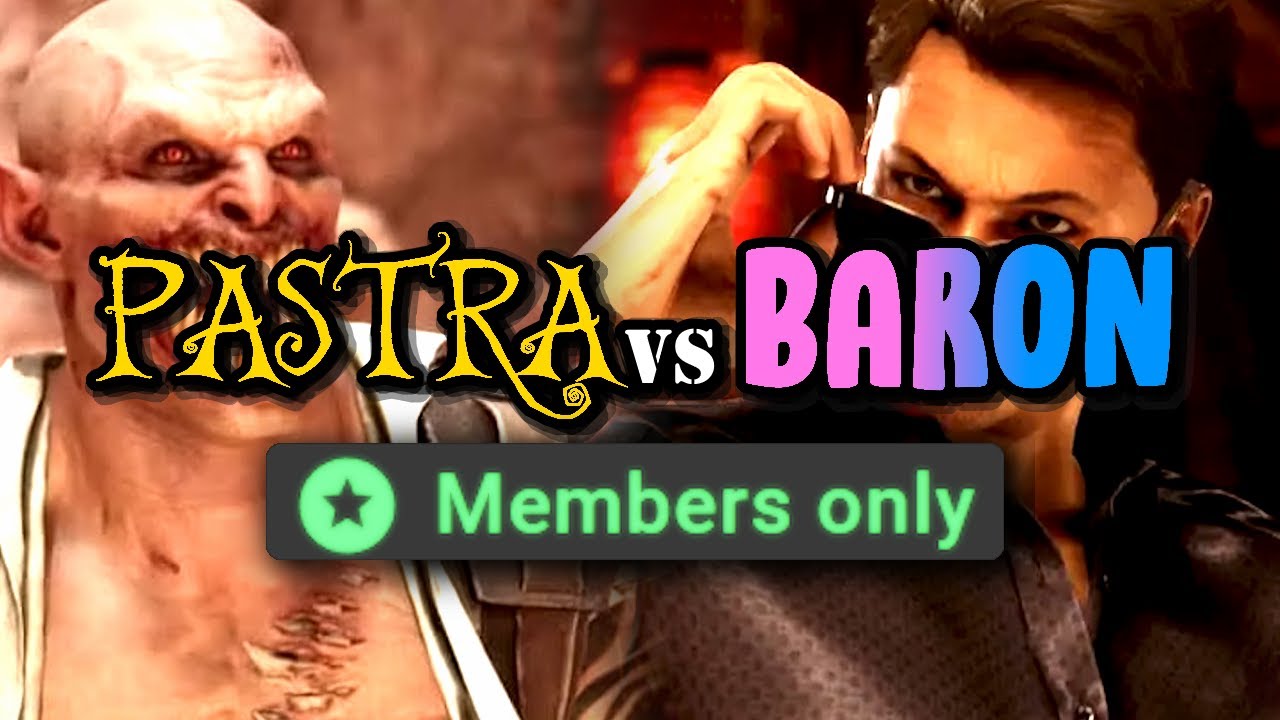 PASTRA V DAVID PRO MORTAL KOMBAT 1v1 (real) -- MEMBERS ONLY - YouTube